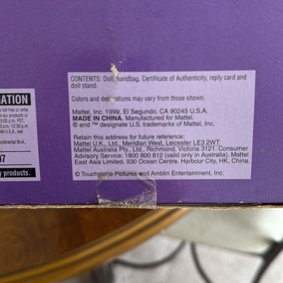 Mattel | Other | Nib Original Authentic Jessica Rabbit Special Edition ...